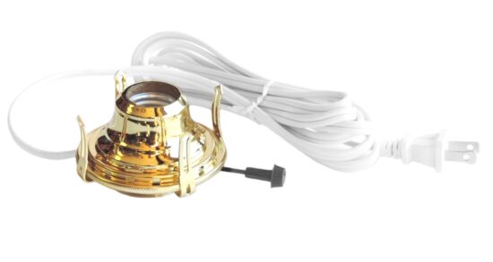 #2 Queen Anne Oil Lamp Electric Burner Adapter — The Source for Oil ...