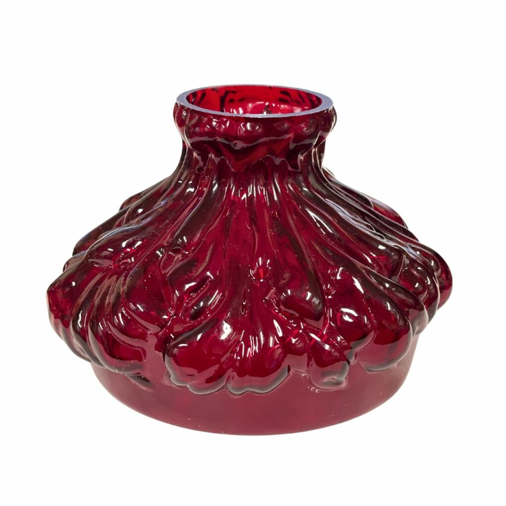 4" Ruby Plume Student Shade — The Source for Oil Lamps and Hurricane ...