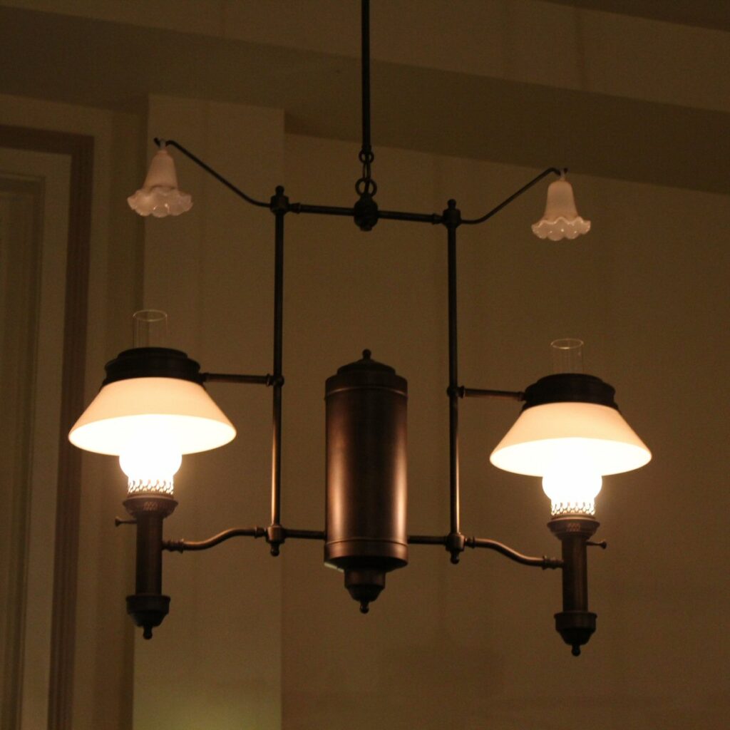 Drake Patent Chandelier — The Source for Oil Lamps and Hurricane Lanterns